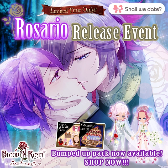 Rosario release event | Blood in Roses Wiki | Fandom