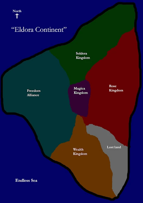 Eldora Continent | Blood Rose Princess Wiki | Fandom