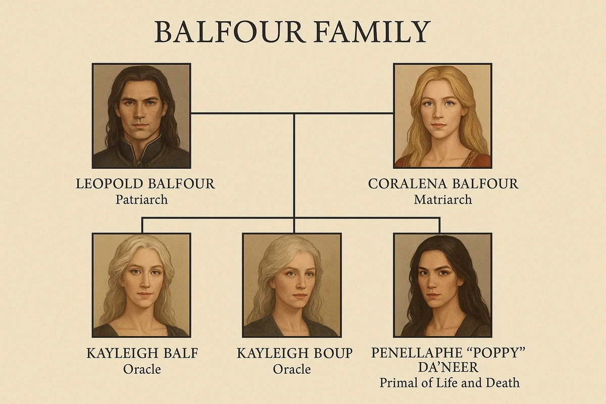 Balfour family | Blood and Ash Wiki | Fandom