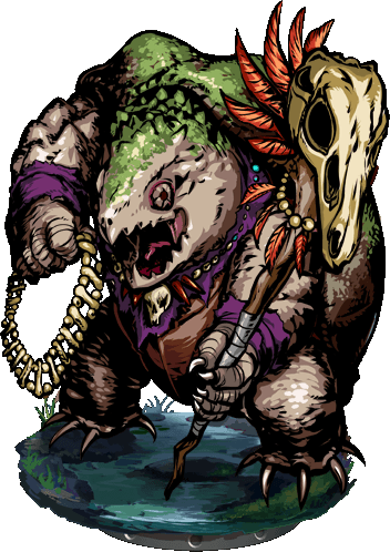 Lizardman Warlock II | Blood Battalion Wiki | Fandom