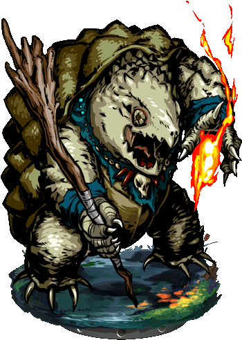 Lizardman Warlock | Blood Battalion Wiki | Fandom