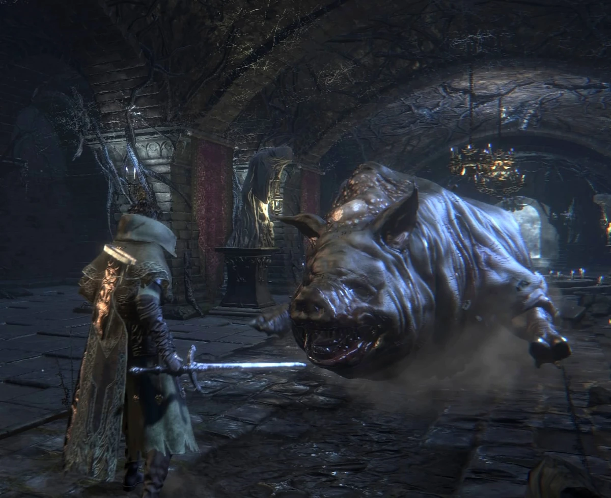 Maneater Boar (boss) | Bloodborne Wiki | Fandom