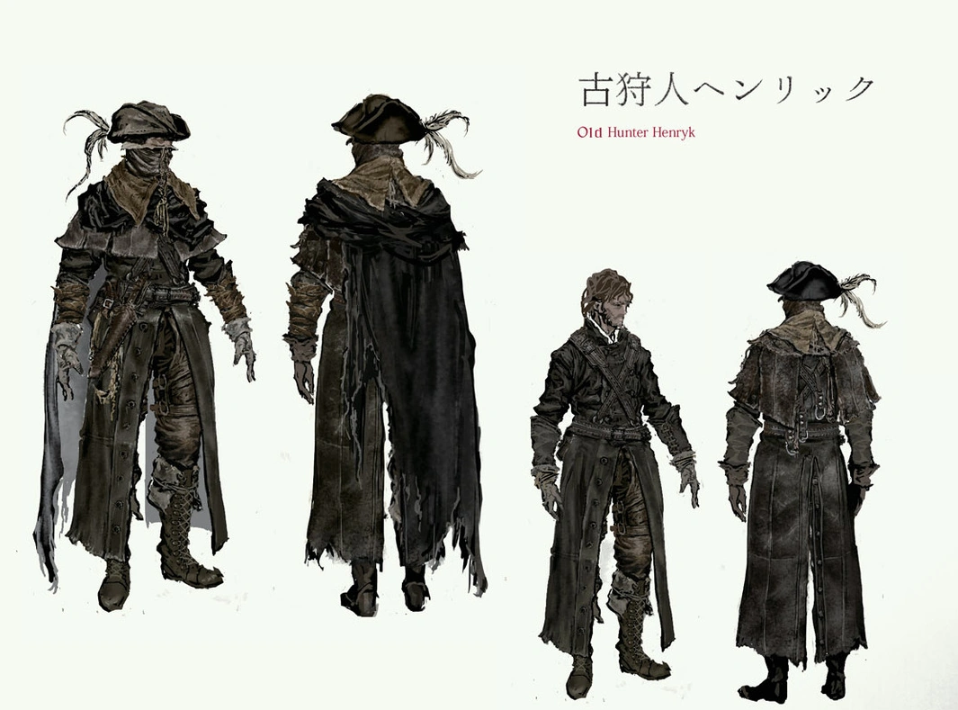 Old Hunter Henryk | Bloodborne Wiki | Fandom