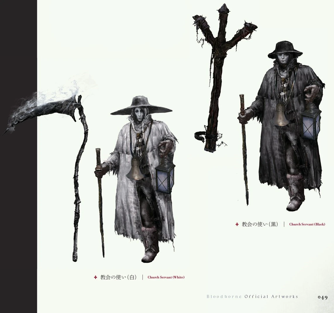Bloodborne Scythe Enemy