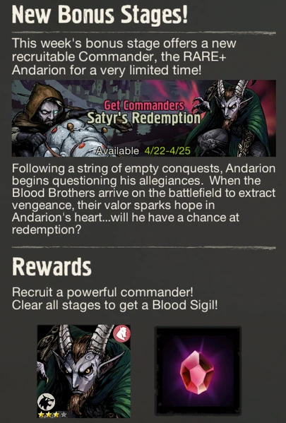 Satyr's Redemption | Blood Brothers 2 Wiki | Fandom