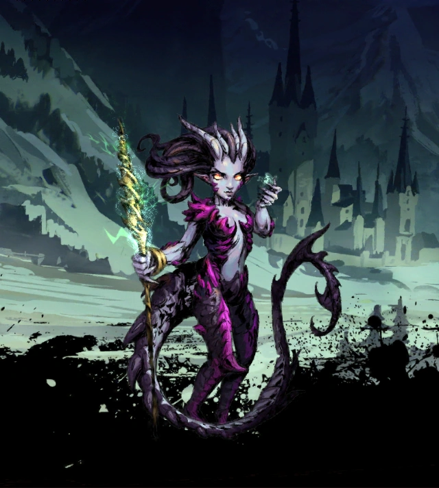 Delphyne, Coilspear Wyrm | Blood Brothers 2 Wiki | Fandom