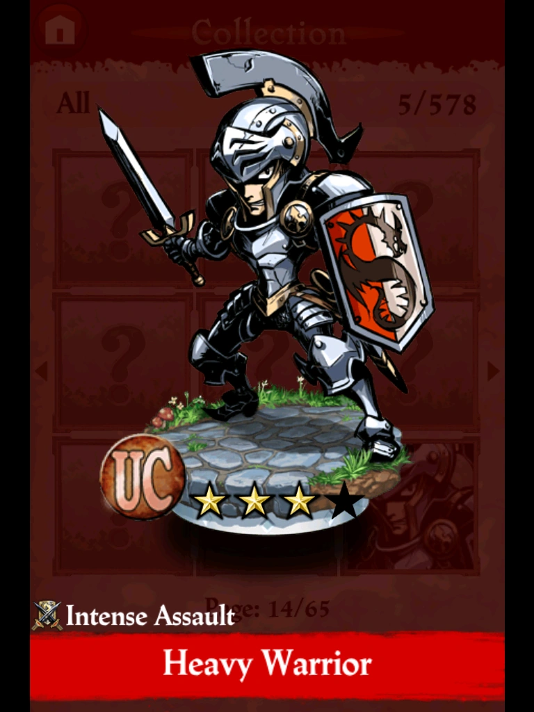 Heavy Warrior | BloodBrothersDatabase Wiki | Fandom