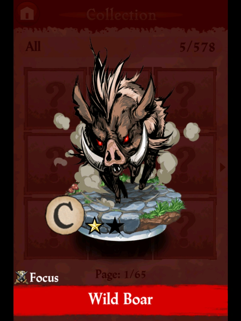 Wild Boar | BloodBrothersDatabase Wiki | Fandom