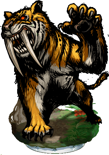 Saber-Toothed Tiger | Blood Brothers Wiki | Fandom