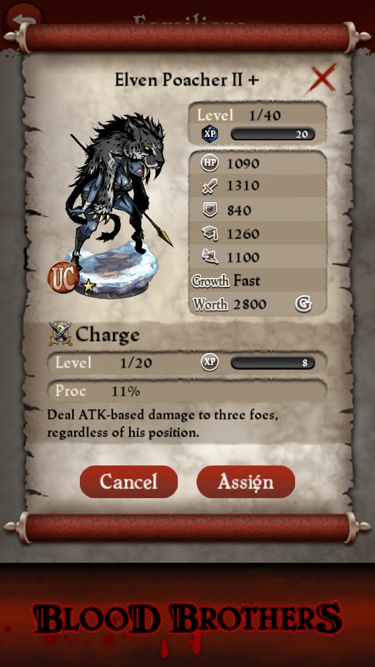 Elven Poacher II + | Blood Brothers Wiki | Fandom