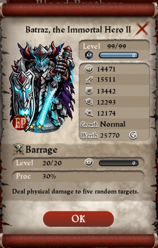 Batraz, the Immortal Hero II | Blood Brothers Wiki | Fandom