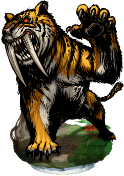 Saber-Toothed Tiger + | Blood Brothers Wiki | Fandom
