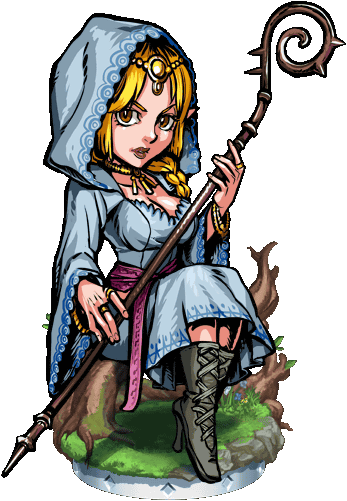 Aleine, Druid II | Blood Brothers Wiki | Fandom