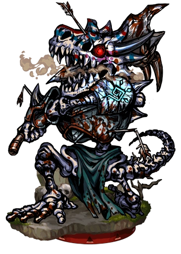 Sigiled Skeleton Axeman II | Blood Brothers Wiki | Fandom