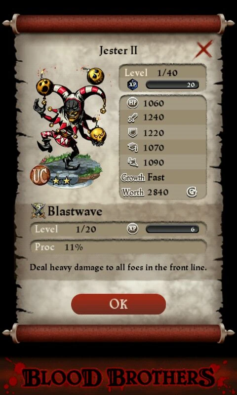 Jester II | Blood Brothers Wiki | Fandom