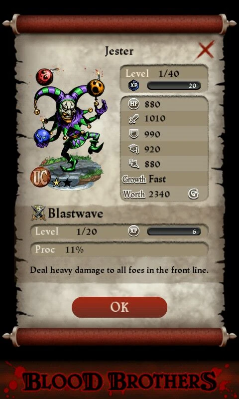 Jester | Blood Brothers Wiki | Fandom