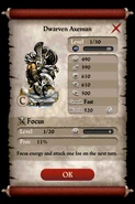 Dwarven Axeman | Blood Brothers Wiki | Fandom