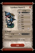 Lizardman Hunter II | Blood Brothers Wiki | Fandom