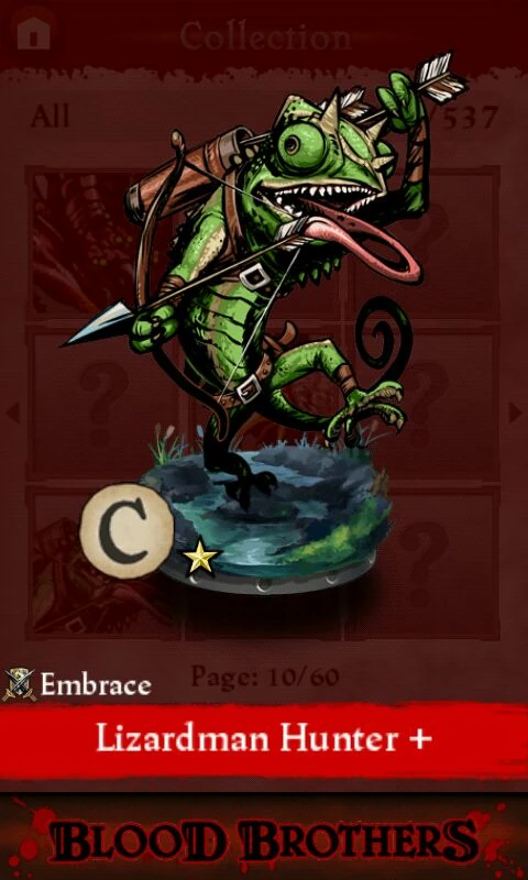 Lizardman Hunter + | Blood Brothers Wiki | Fandom