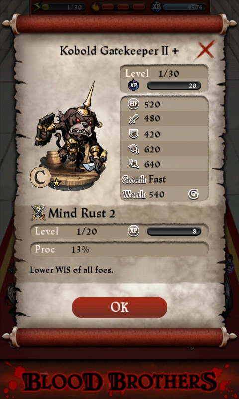 Kobold Gatekeeper II + | Blood Brothers Wiki | Fandom