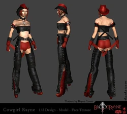 Bloodrayne Game Outfits
