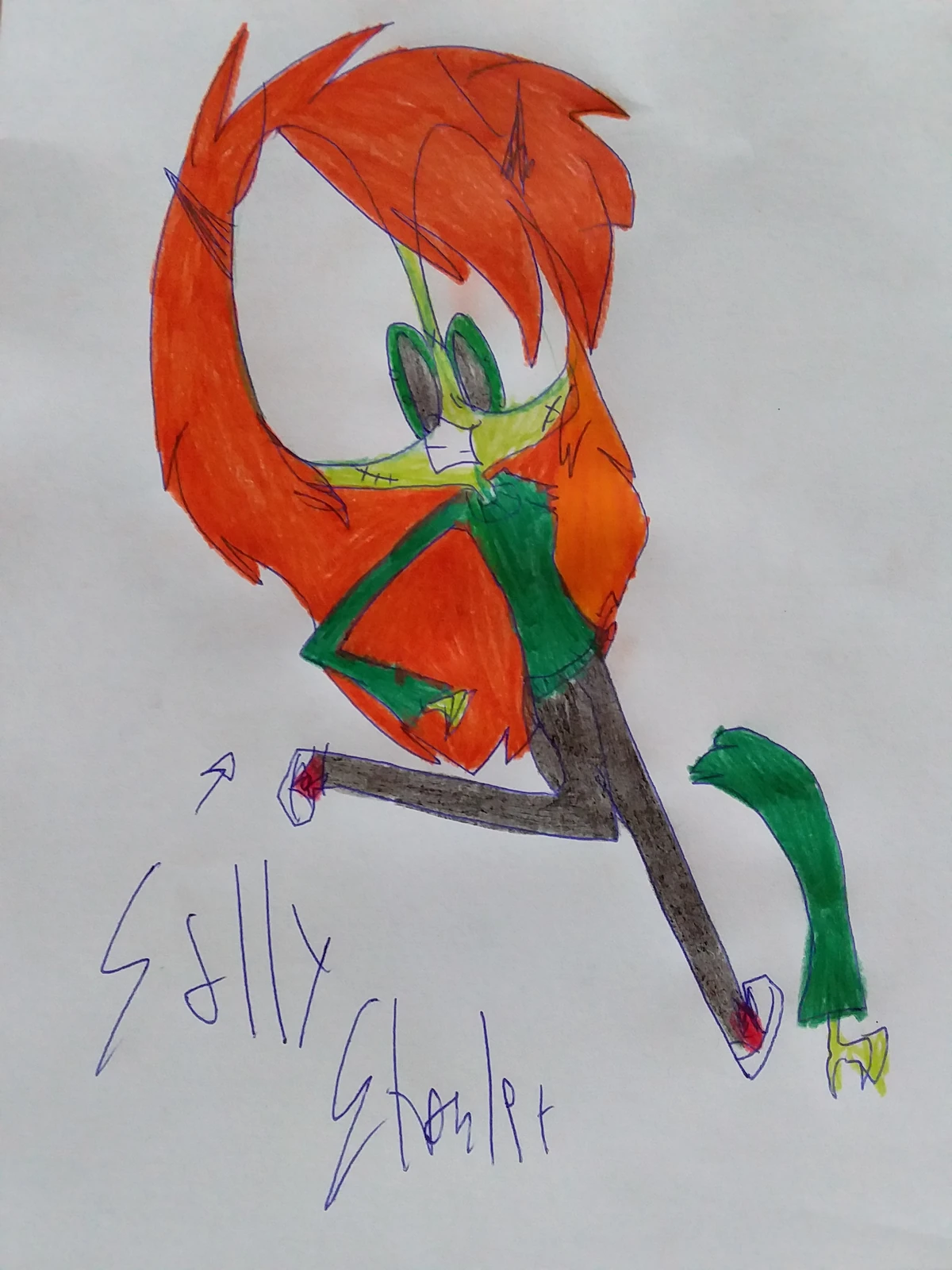 Sally Ghouler | Blood vs Wolf Wiki | Fandom