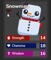 Snowman | Blooket Wiki | Fandom
