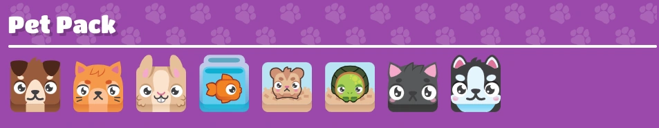 Pet Pack | Blooket Wiki | Fandom