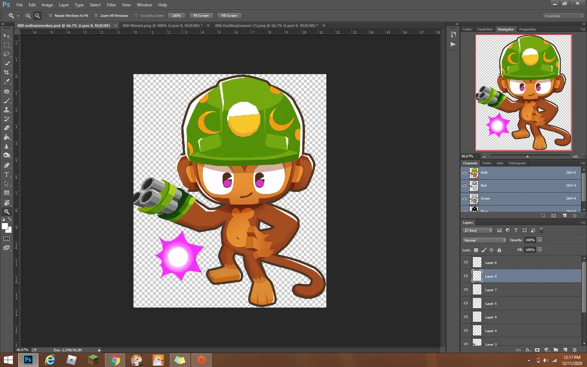 Nathan Monkey | Bloons Conception Wiki | Fandom