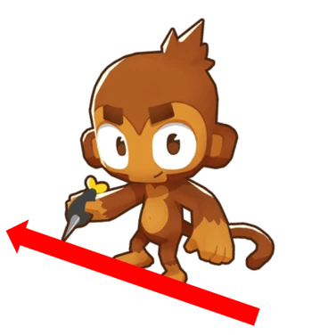 The arrow of monkeys | Bloons Conception Wiki | Fandom