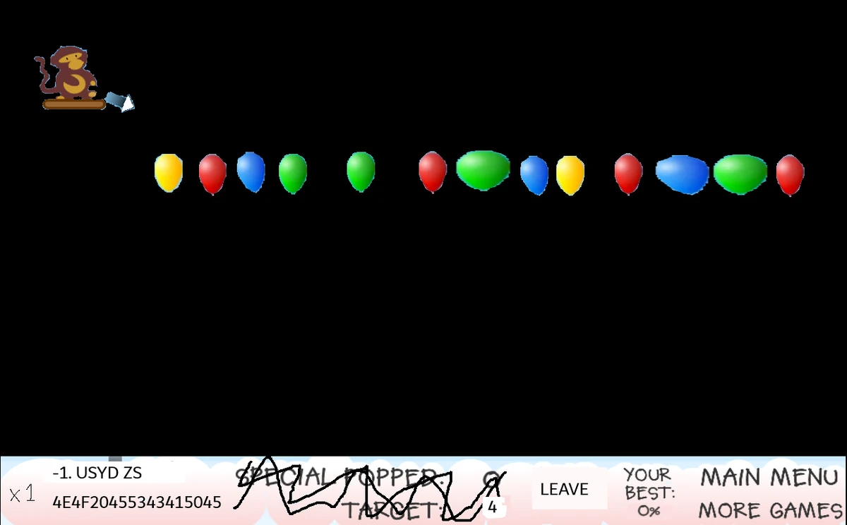 Level -1: USYD ZS 4E4F20455343415045 | Bloons Conception Wiki | Fandom