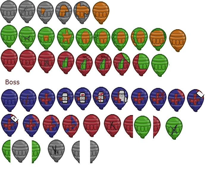 G.R.A.Y G.R.E.E.N. R.E.D. B.L.U.E | Bloons Conception Wiki | Fandom