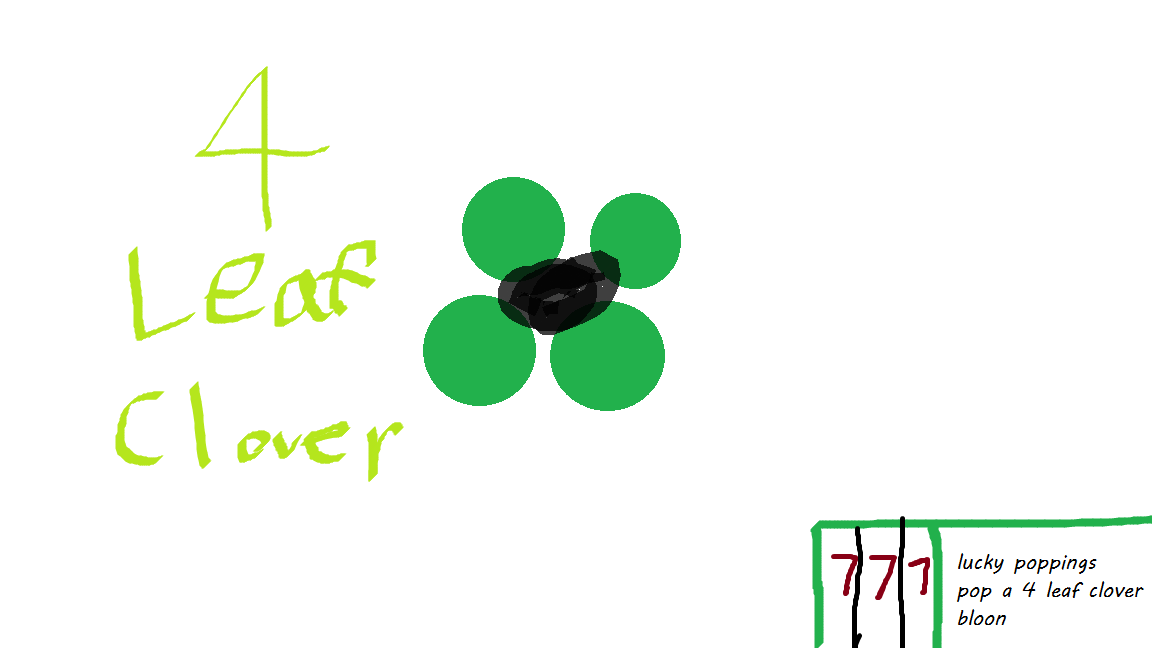 4 Leaf Clover Bloon Bloons Conception Wiki Fandom
