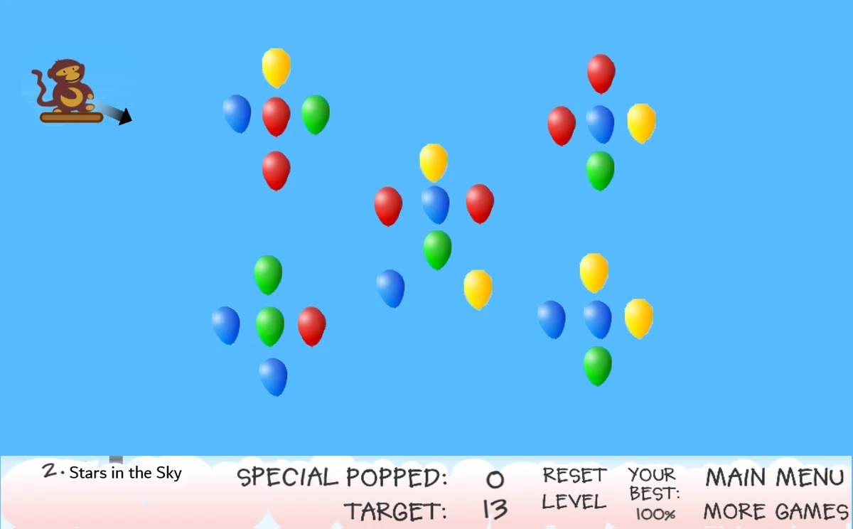 Level 2: Stars in the Sky | Bloons Conception Wiki | Fandom