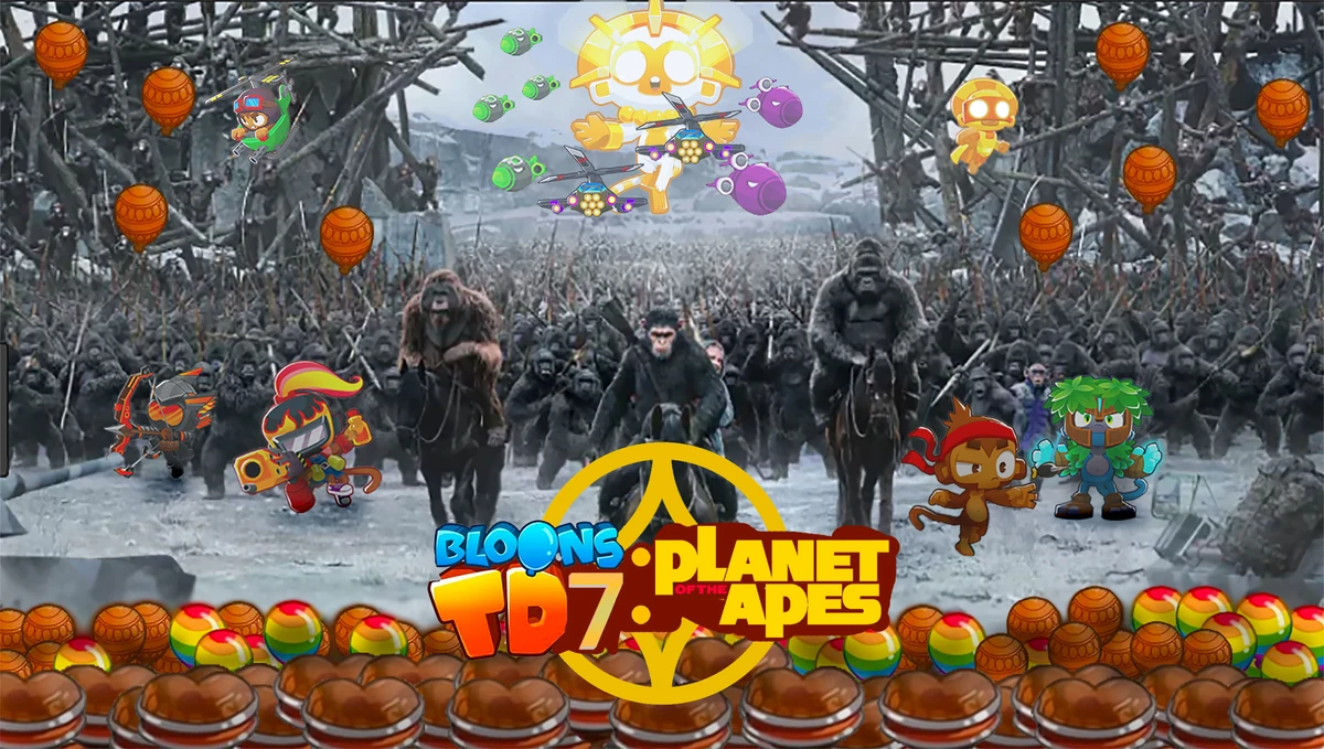 BTD7: Planet of the Apes | Bloons Conception Wiki | Fandom