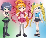 The Powerpunk Girls | The Powerpuff Girls: Action Time Wiki | Fandom