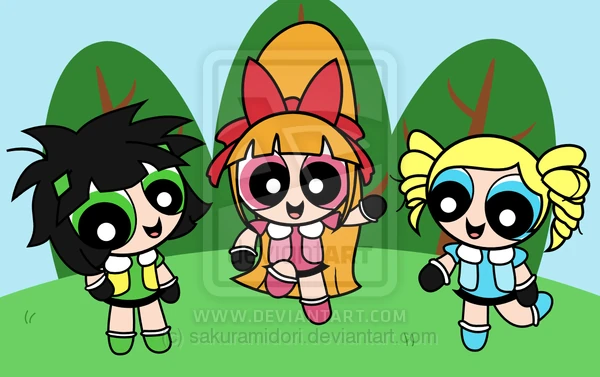 how to draw powerpuff girl z step by step