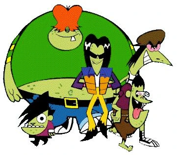 Powerpuff Girls Gangreen Gang