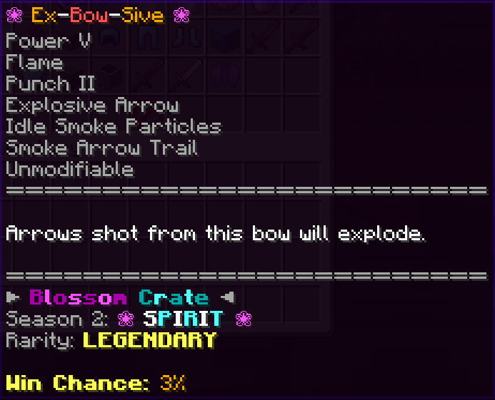 Ex-Bow-Sive | BlossomCraft Wiki | Fandom