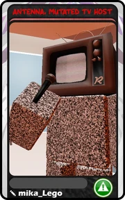 Antenna, Mutated TV Host | Blox Cards Fanonpedia Wiki | Fandom