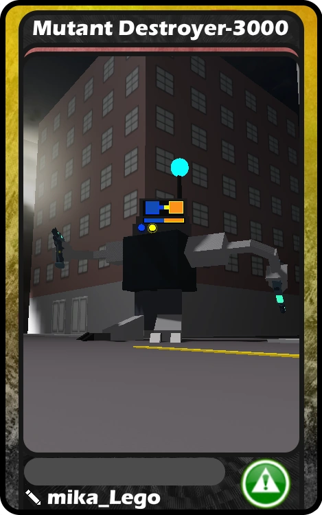 Mutant Destroyer-3000 | Blox Cards Fanonpedia Wiki | Fandom