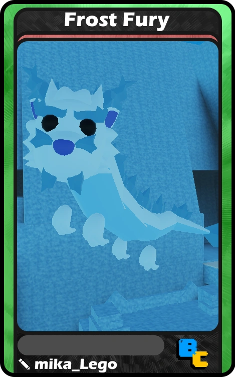 Frost Fury | Blox Cards Fanonpedia Wiki | Fandom