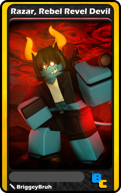 Razar, Rebel Revel Devil | Blox Cards Wikia | Fandom