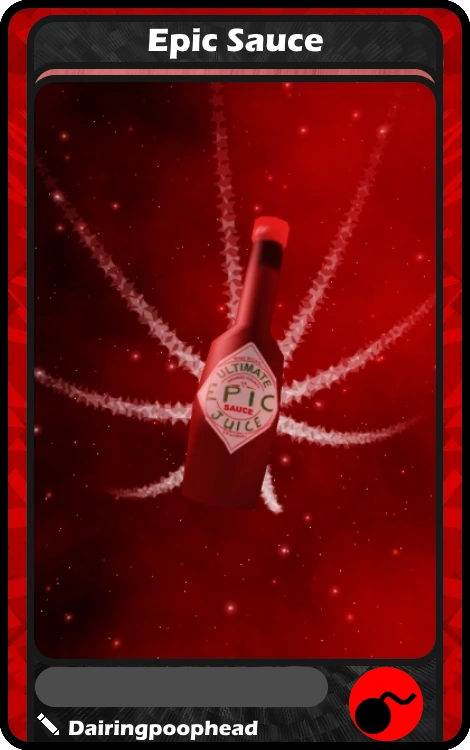 Epic Sauce | Blox Cards Wikia | Fandom
