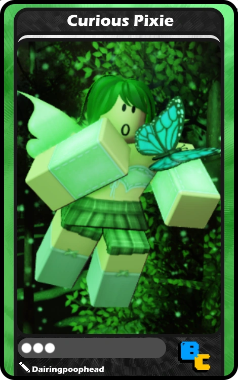 Curious Pixie | Blox Cards Wikia | Fandom