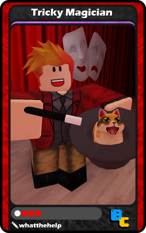 Tricky Magician (Legacy) | Blox Cards Wikia | Fandom