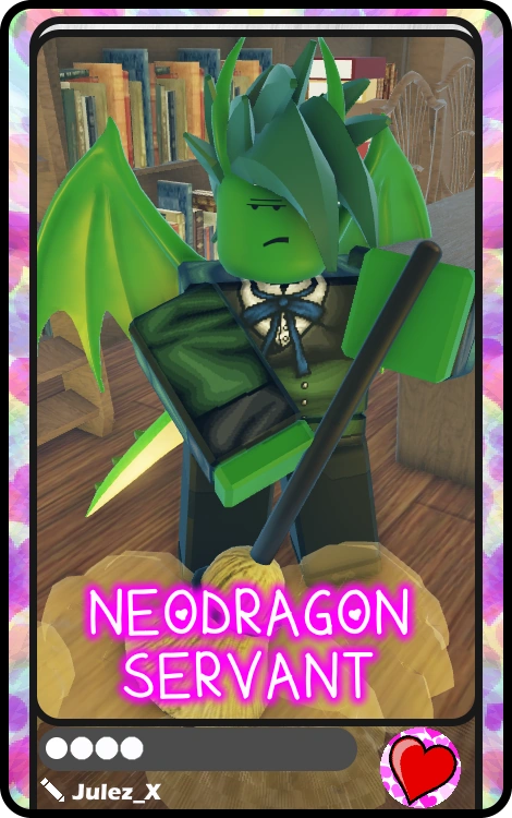 Neodragon Servant | Blox Cards Wikia | Fandom