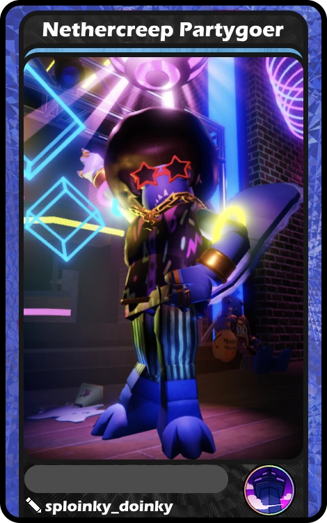 Nethercreep Partygoer | Blox Cards Wikia | Fandom