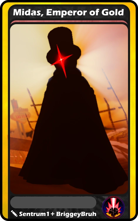 Midas, Emperor of Gold | Blox Cards Wikia | Fandom