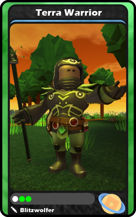 Terra Warrior | Blox Cards Wikia | Fandom
